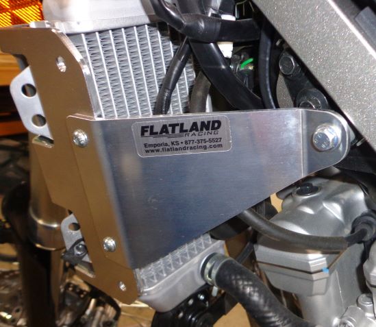 #12-80 Radiator Guard for 2022-23 Kawasaki KLX 300 – Flatland Racing